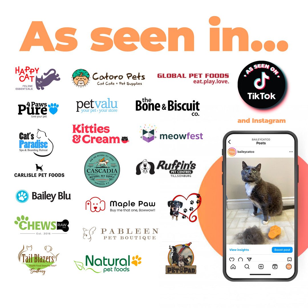 The Bailey Brush - The Best Cat Brush & Dog Brush